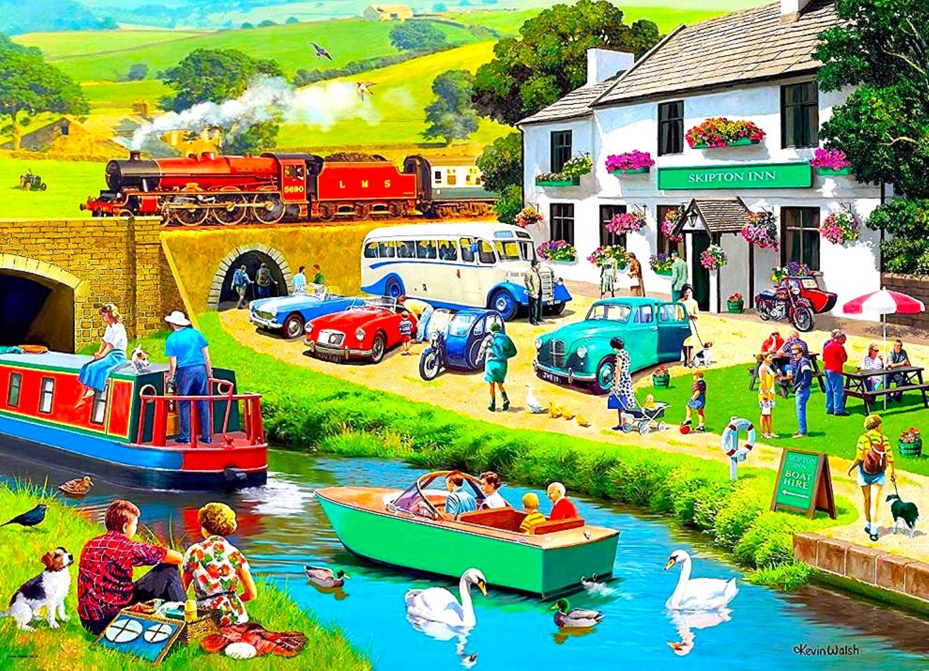 Solve In the Country jigsaw puzzle online with 352 pieces