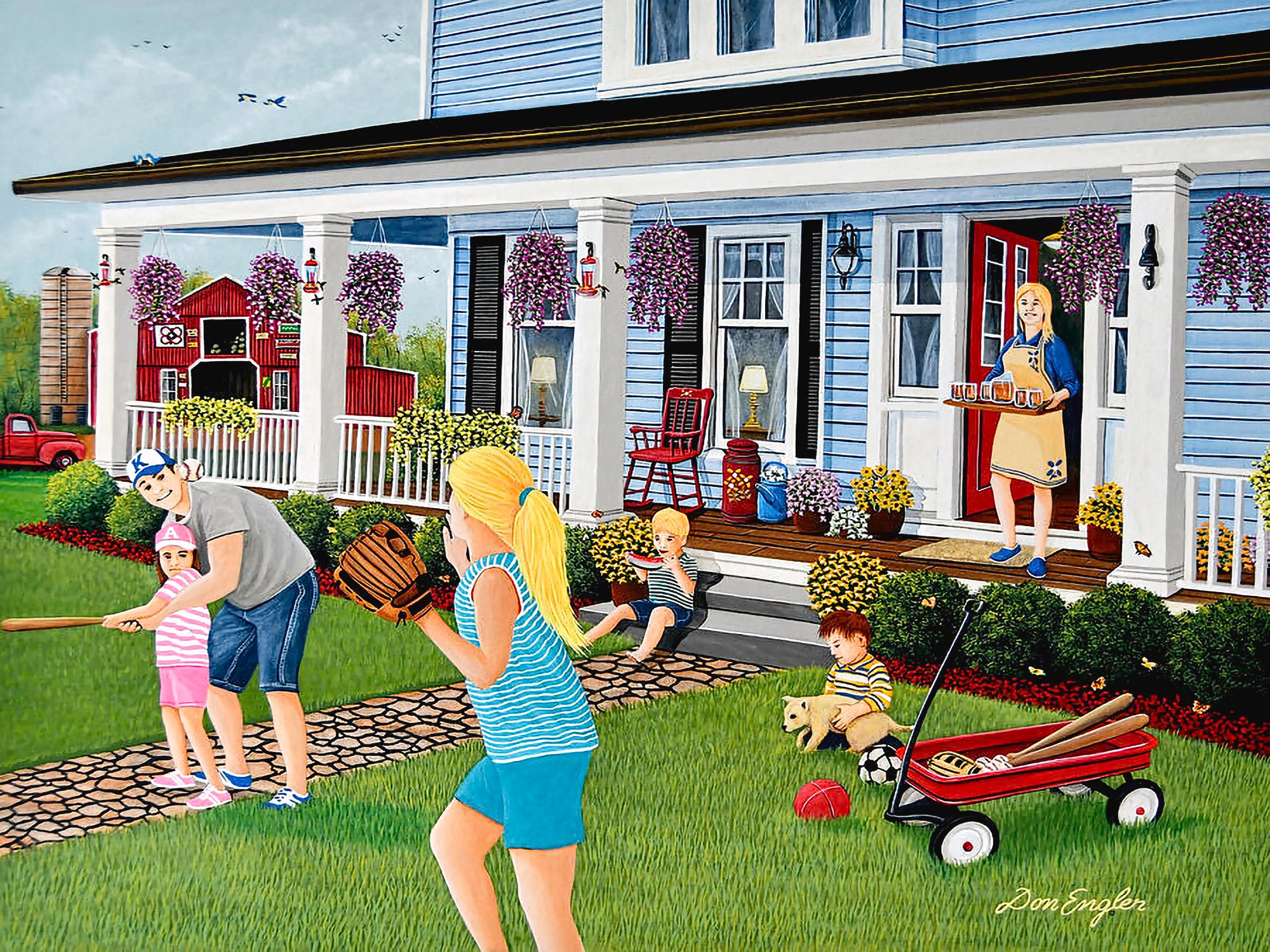 Jigsaw Puzzle | 352 pieces | Family Time | Jigidi