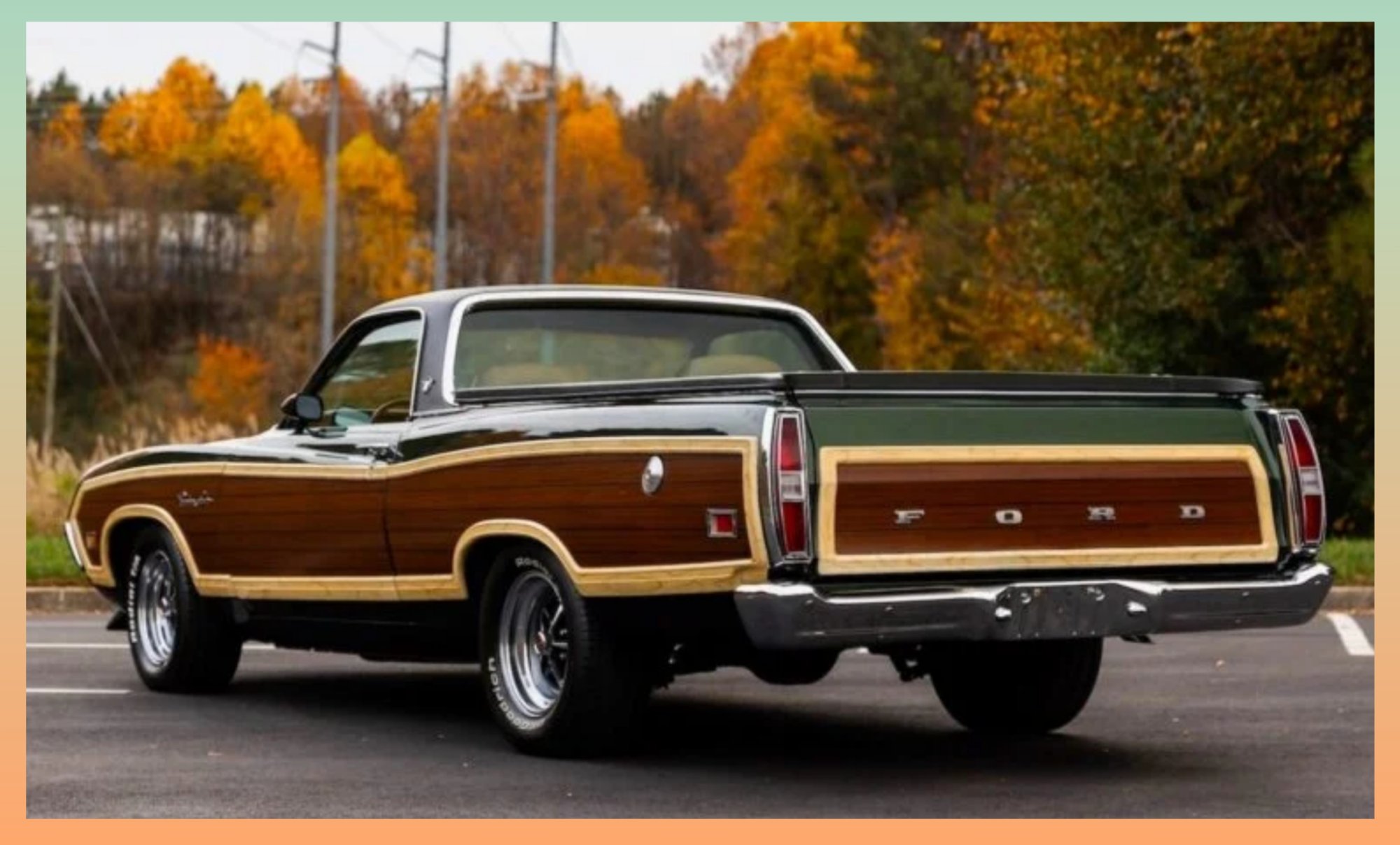 Solve 70 Ford Ranchero Country Squire.... Bandit's pick of the night ...