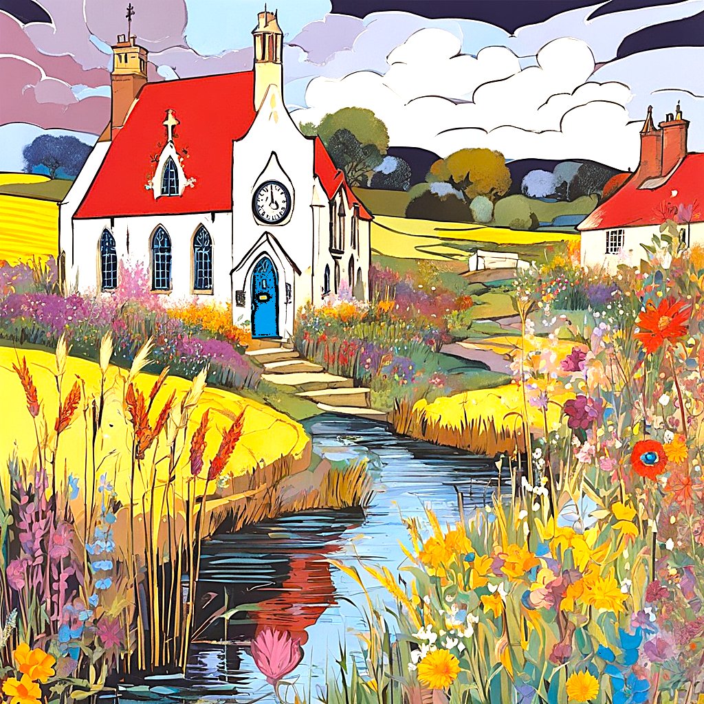 Solve Let's Go Mad with a Paint Box (23) jigsaw puzzle online with 100 pieces