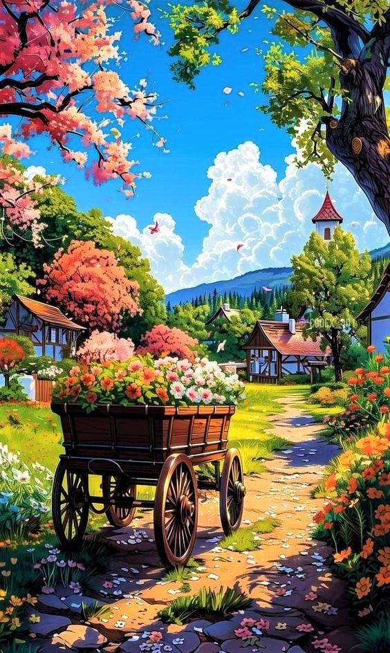 Jigsaw Puzzle | 60 pieces | Spring | Jigidi