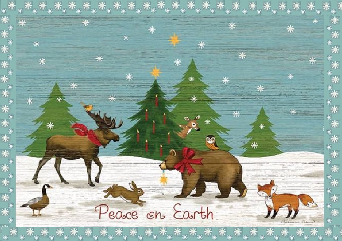 Solve Peace On Earth jigsaw puzzle online with 35 pieces