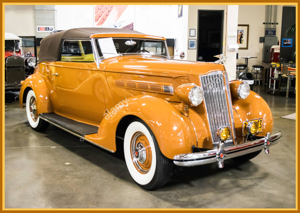 Puzzle | 117 pièces | 1936 Packard120 Lebaron Convertible | Jigidi
