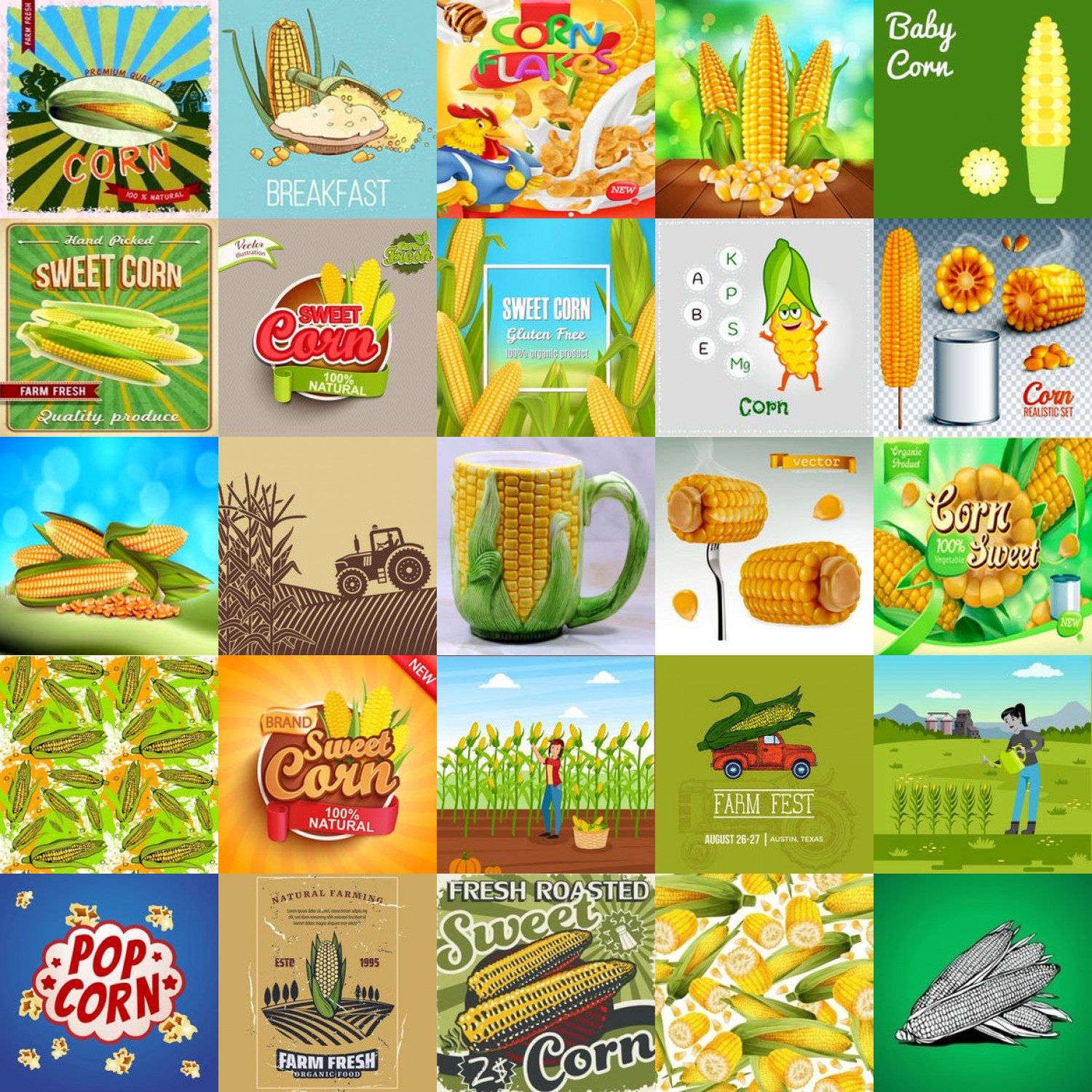 Solve More Corn 919 jigsaw puzzle online with 324 pieces