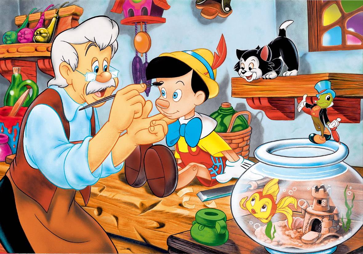Solve Pinocchio jigsaw puzzle online with 368 pieces