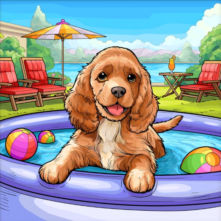 Solve Staying Cool jigsaw puzzle online with 144 pieces