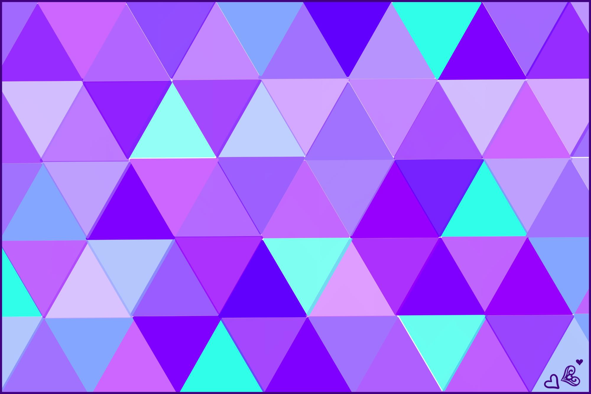 Solve Triangles 💜 jigsaw puzzle online with 600 pieces