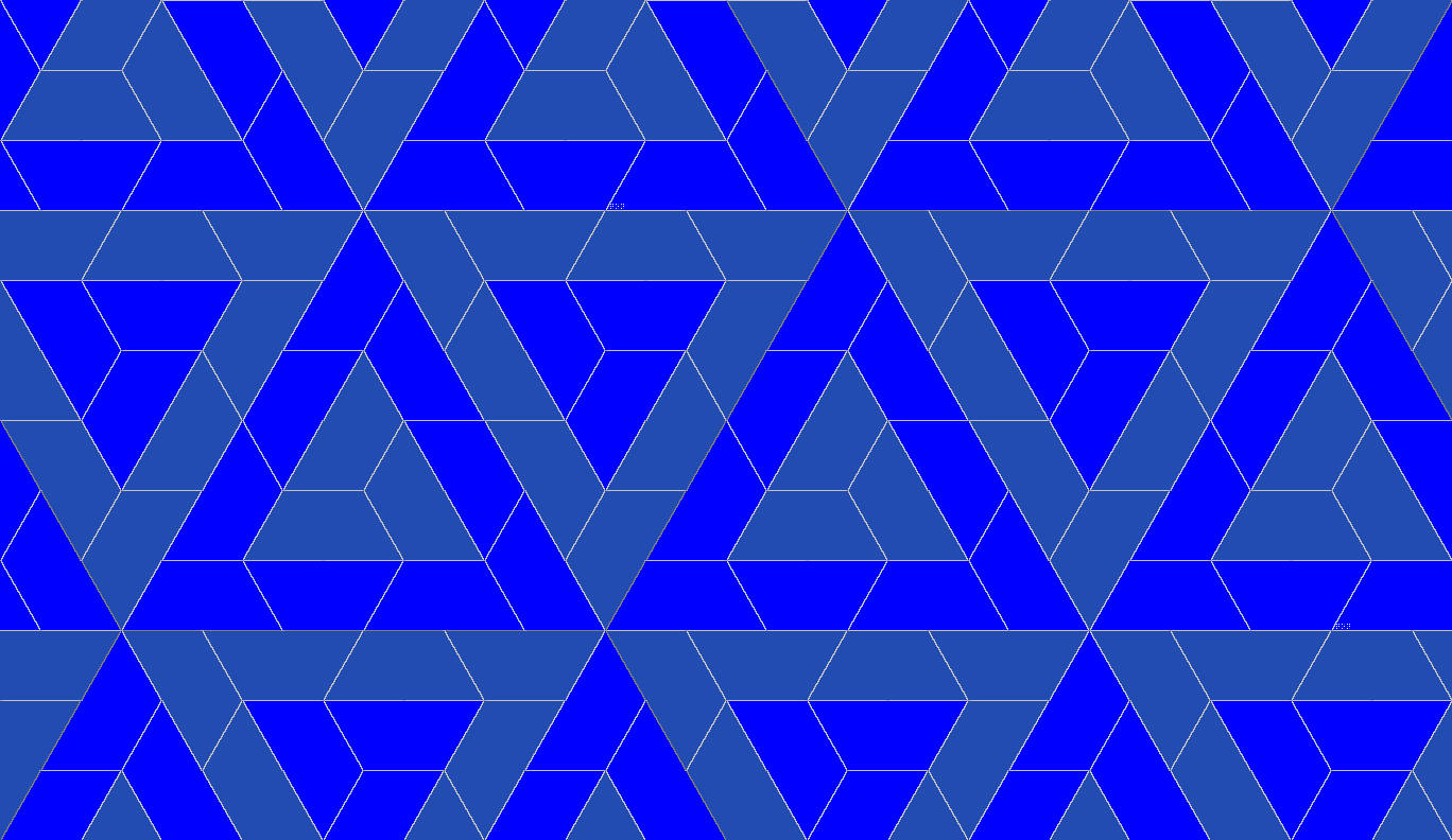 Solve Trapagram074.4 - Icy Triangles jigsaw puzzle online with 144 pieces