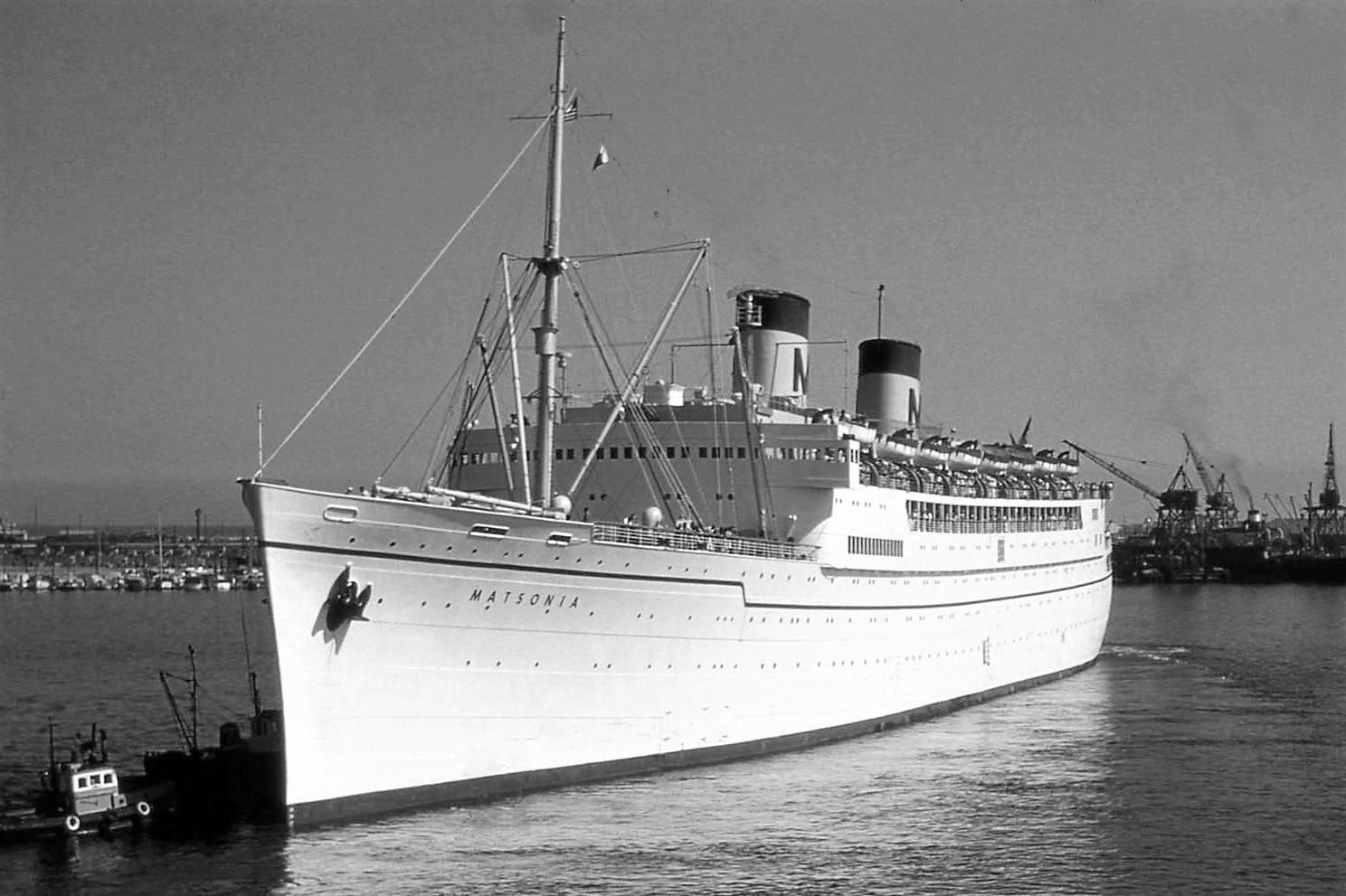 Solve SS Matsonia jigsaw puzzle online with 15 pieces