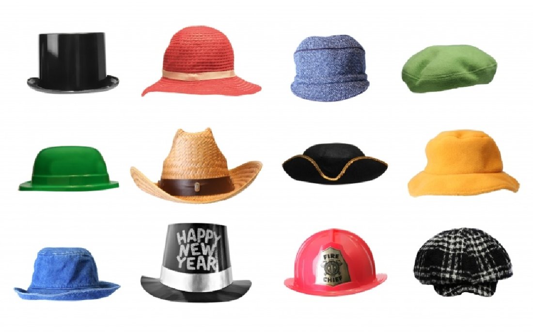 Solve Hats jigsaw puzzle online with 198 pieces