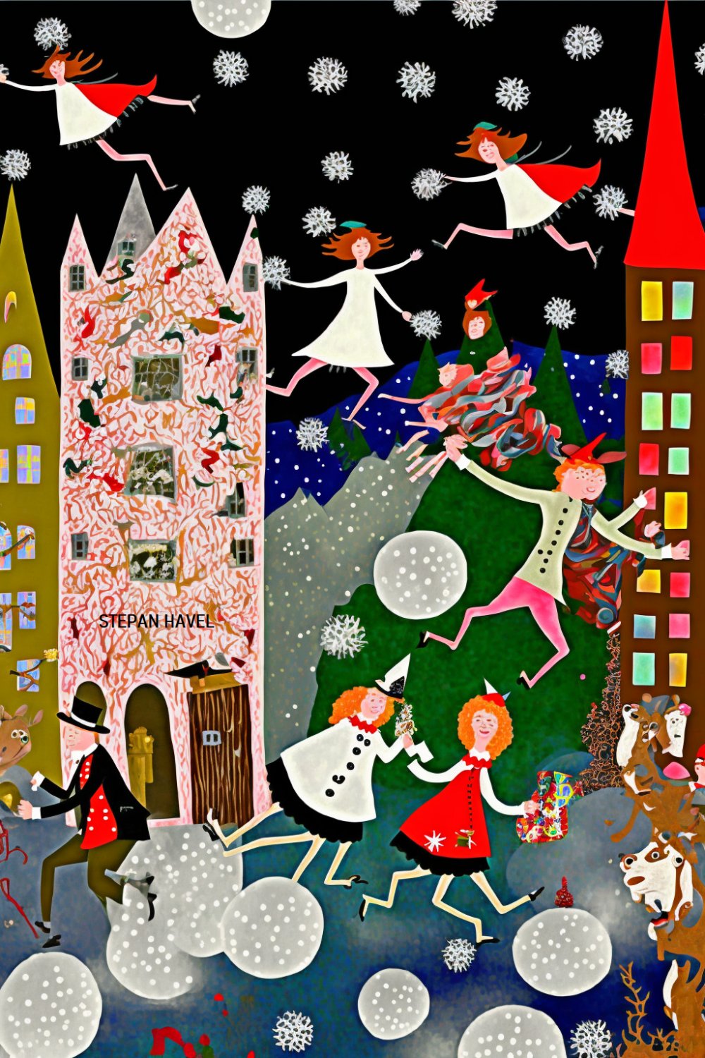Solve winter rush jigsaw puzzle online with 330 pieces