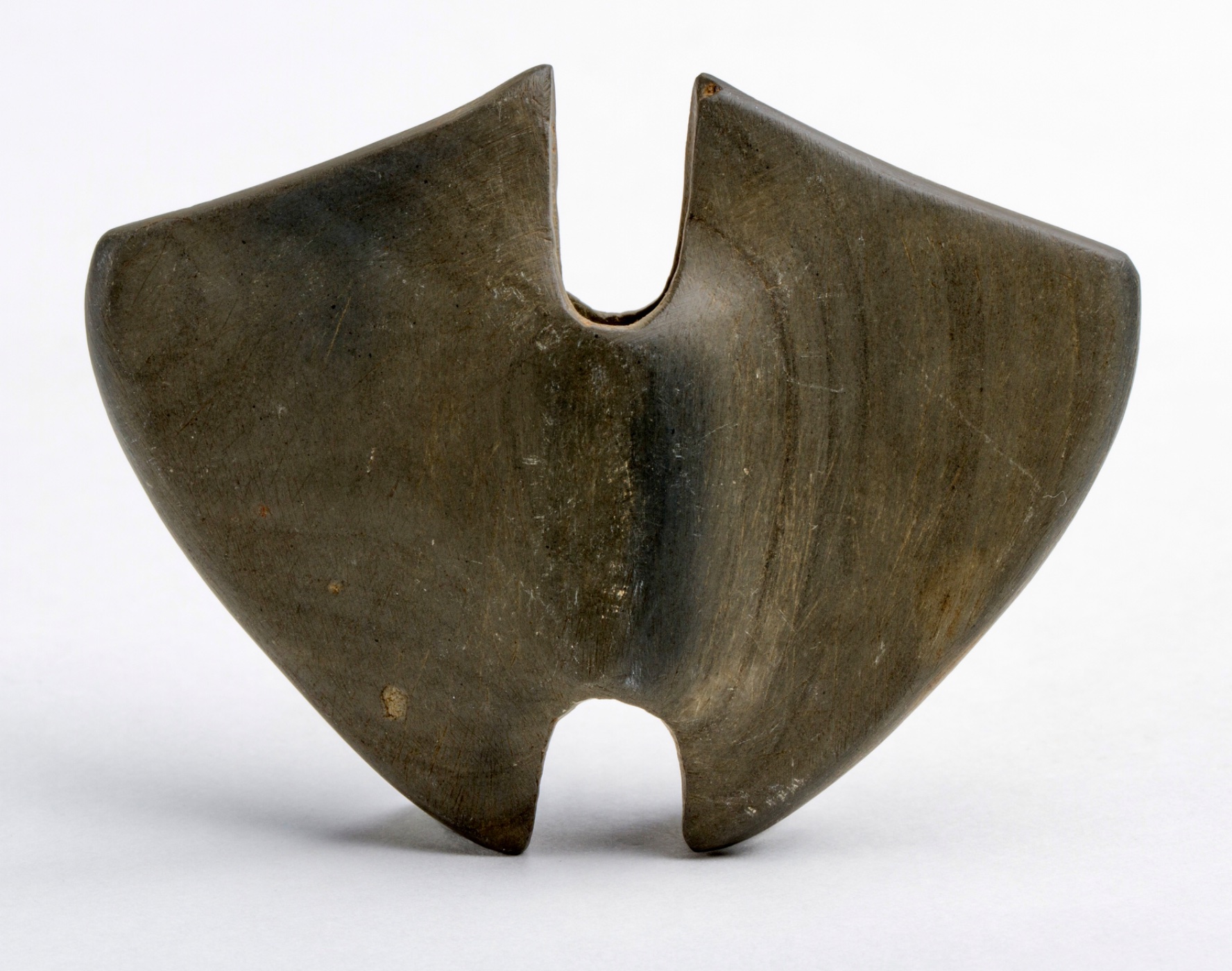 Solve Butterfly Type Bannerstone, Banded Slate, NA Indigenous, 6000 ...