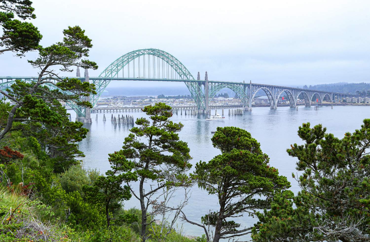 Solve BAY BRIDGE jigsaw puzzle online with 96 pieces