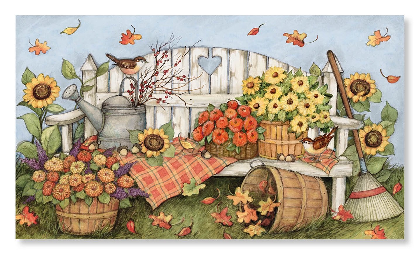 Solve A bench full jigsaw puzzle online with 252 pieces
