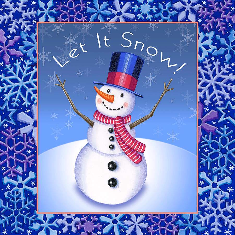 Solve Snowman 2 (X-Large) jigsaw puzzle online with 240 pieces