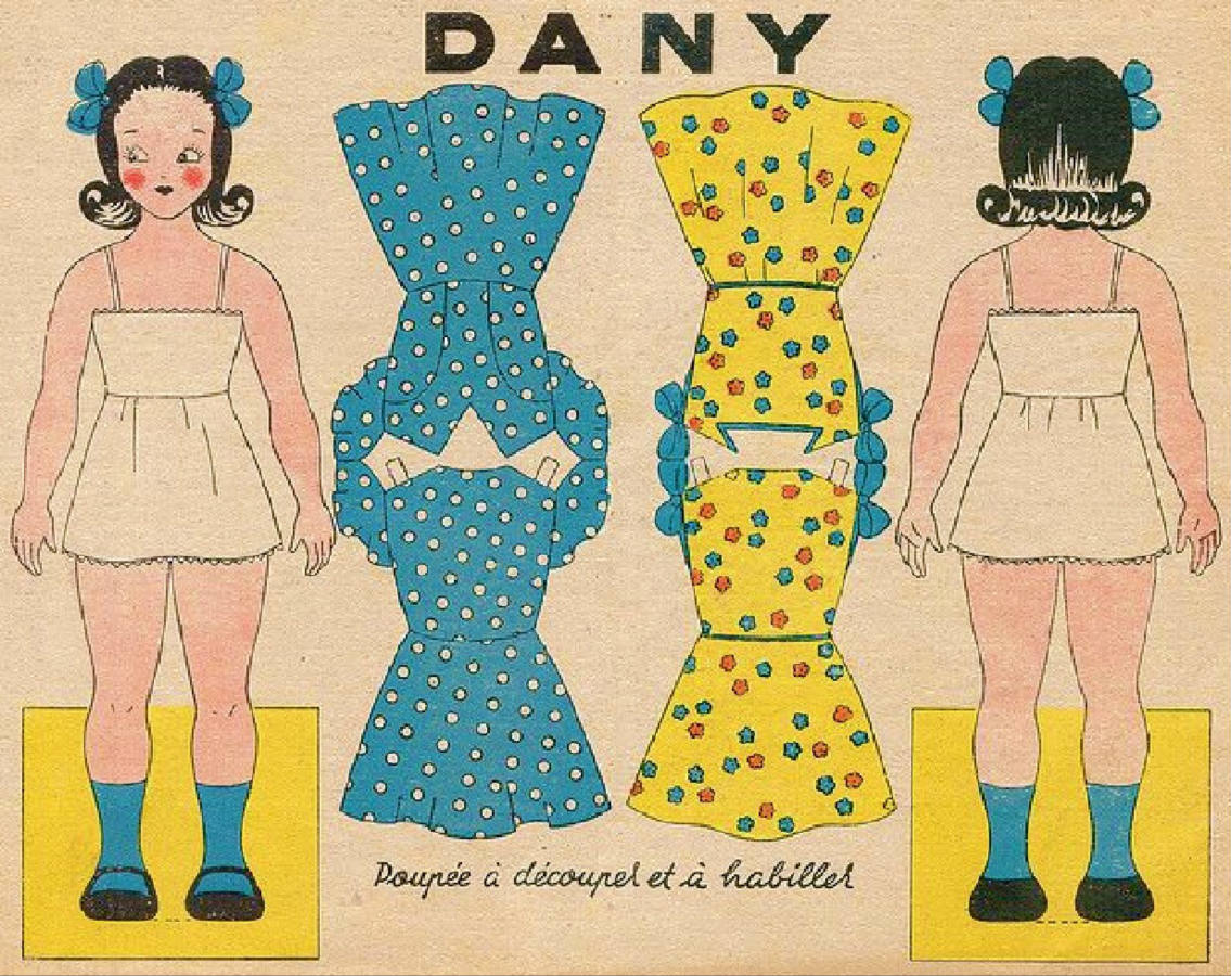 Solve Paper Doll jigsaw puzzle online with 80 pieces