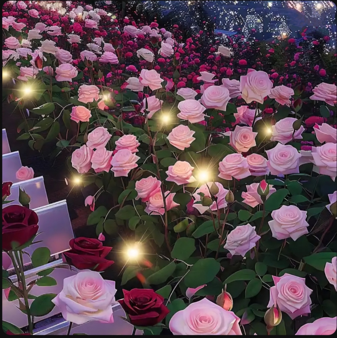 Solve Beautiful Roses jigsaw puzzle online with 25 pieces