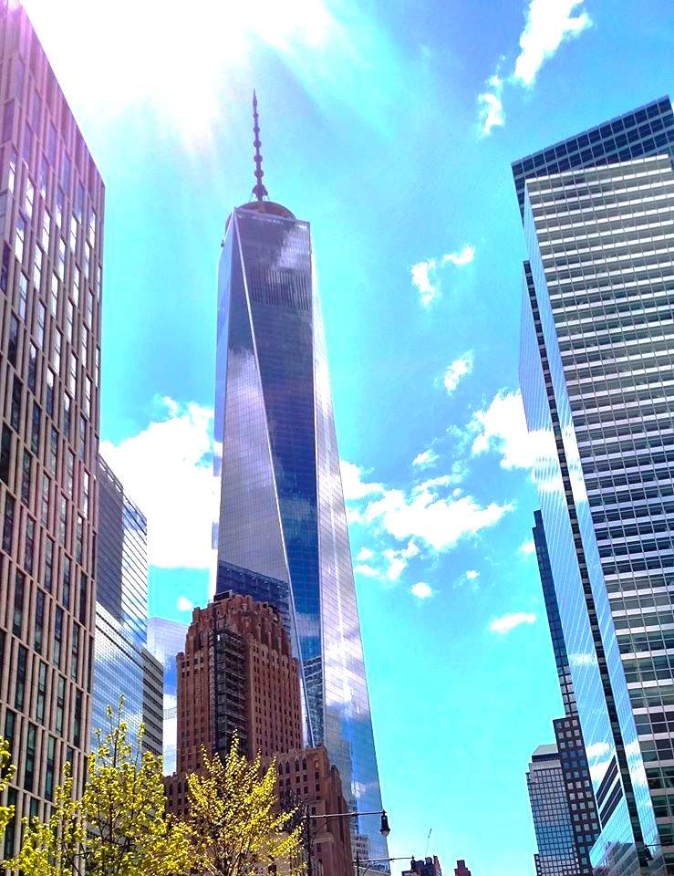 Jigsaw Puzzle | Sunlit clouds reflecting off Freedom Tower, NYC | 70 ...