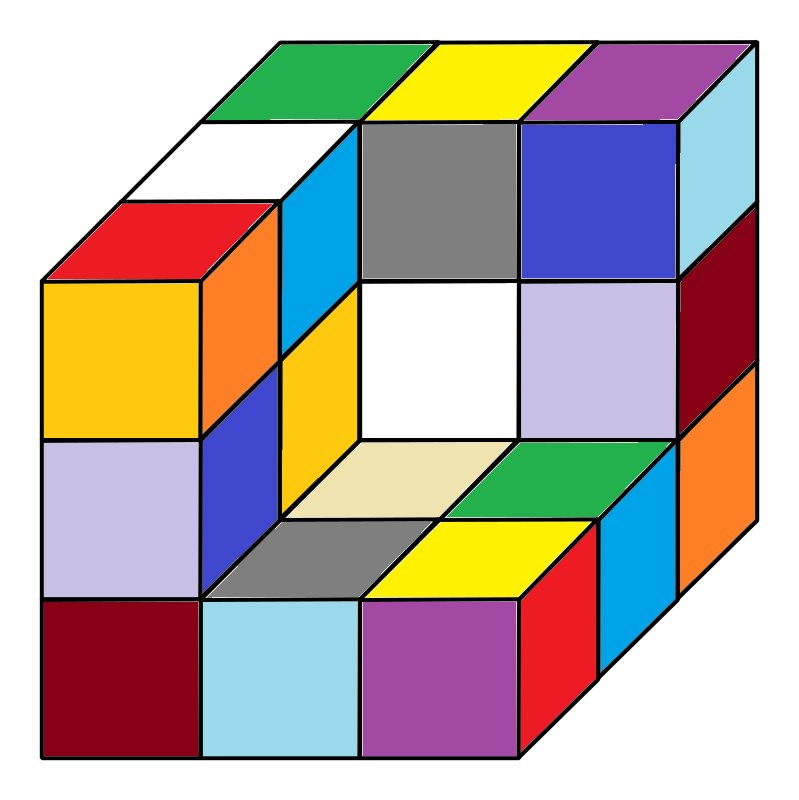 Solve CA 1180 - Blocks jigsaw puzzle online with 100 pieces