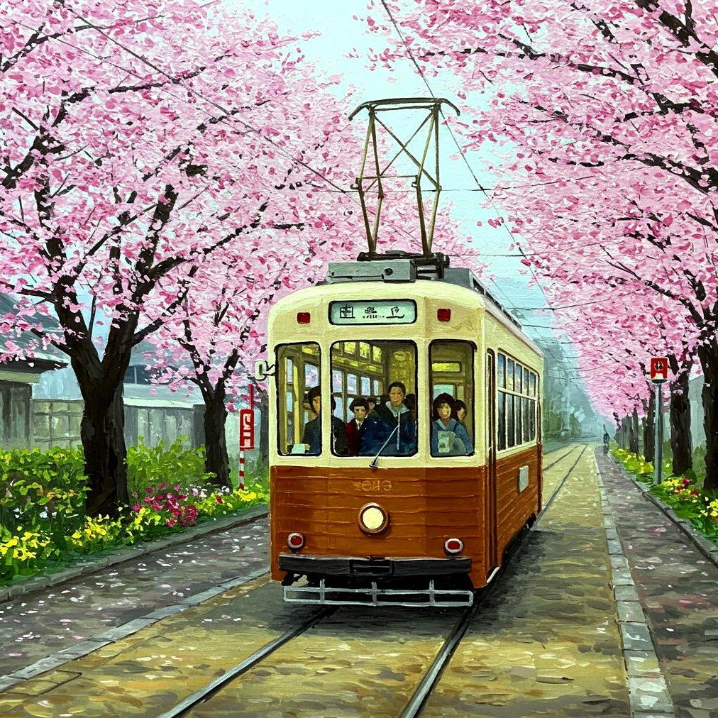 Jigsaw Puzzle | 121 pieces | Hanami - Sakura | Jigidi