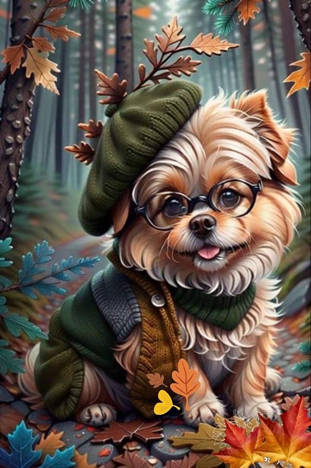 Solve Looking Through My New Glasses jigsaw puzzle online with 40 pieces