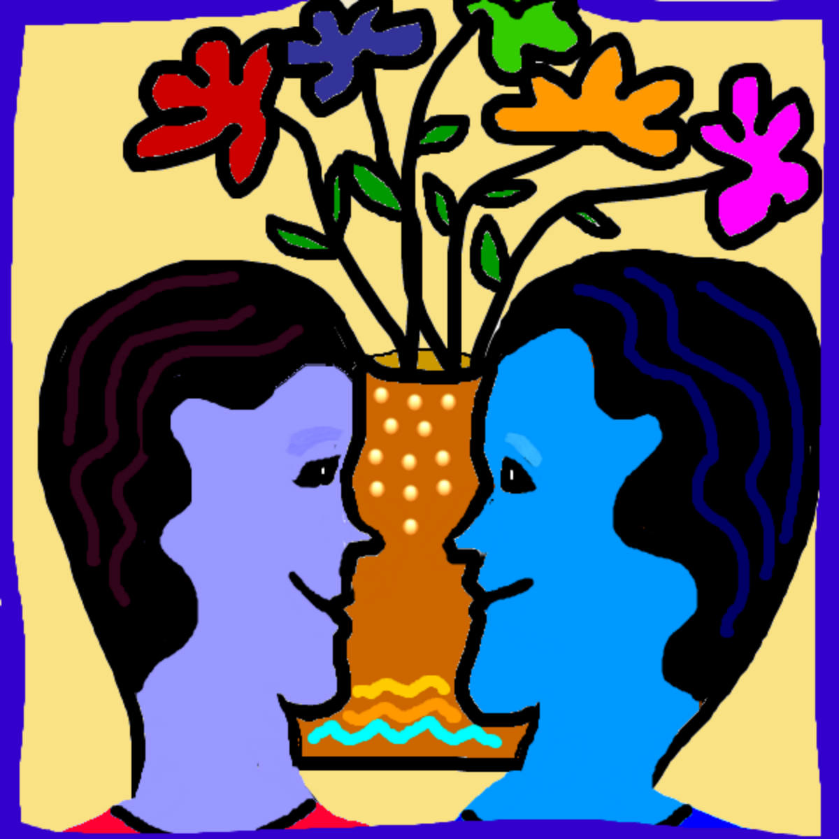 Solve Huge by request ~ We both like flowers :-) jigsaw puzzle online ...