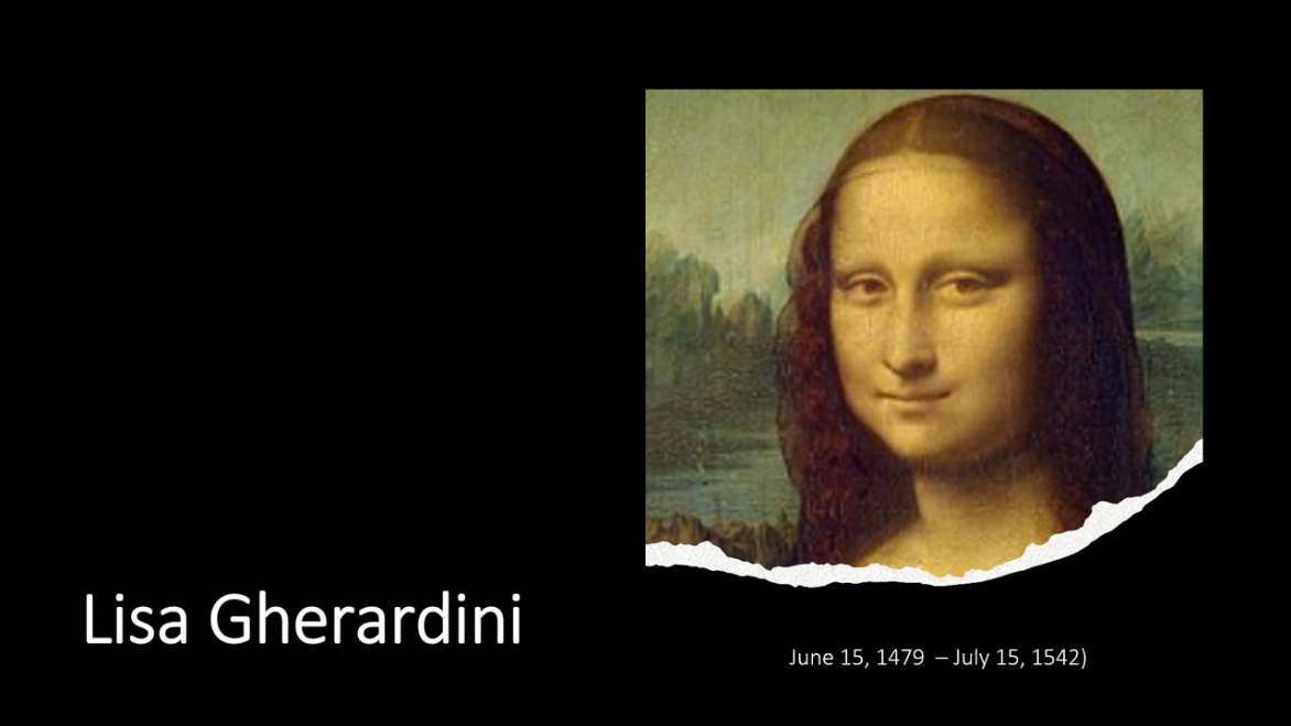 Solve Lisa Gherardini aka Mona Lisa jigsaw puzzle online with 15 pieces