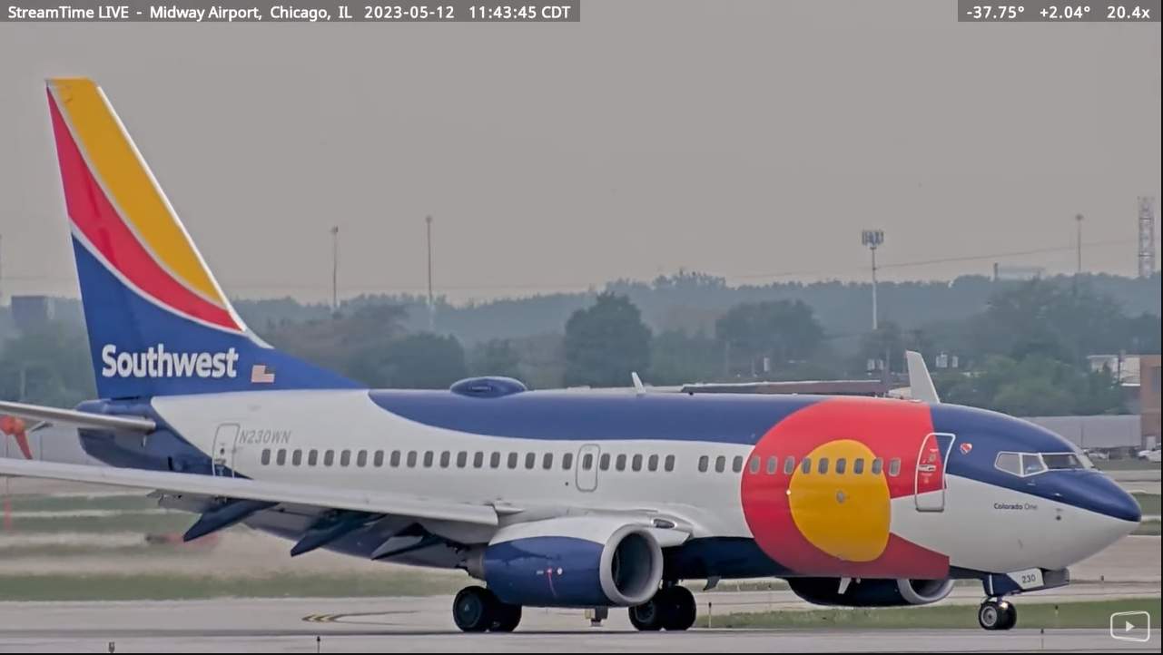 Jigsaw Puzzle | 66 pieces | Southwest Airlines "Colorado One" 5.12.2023 ...