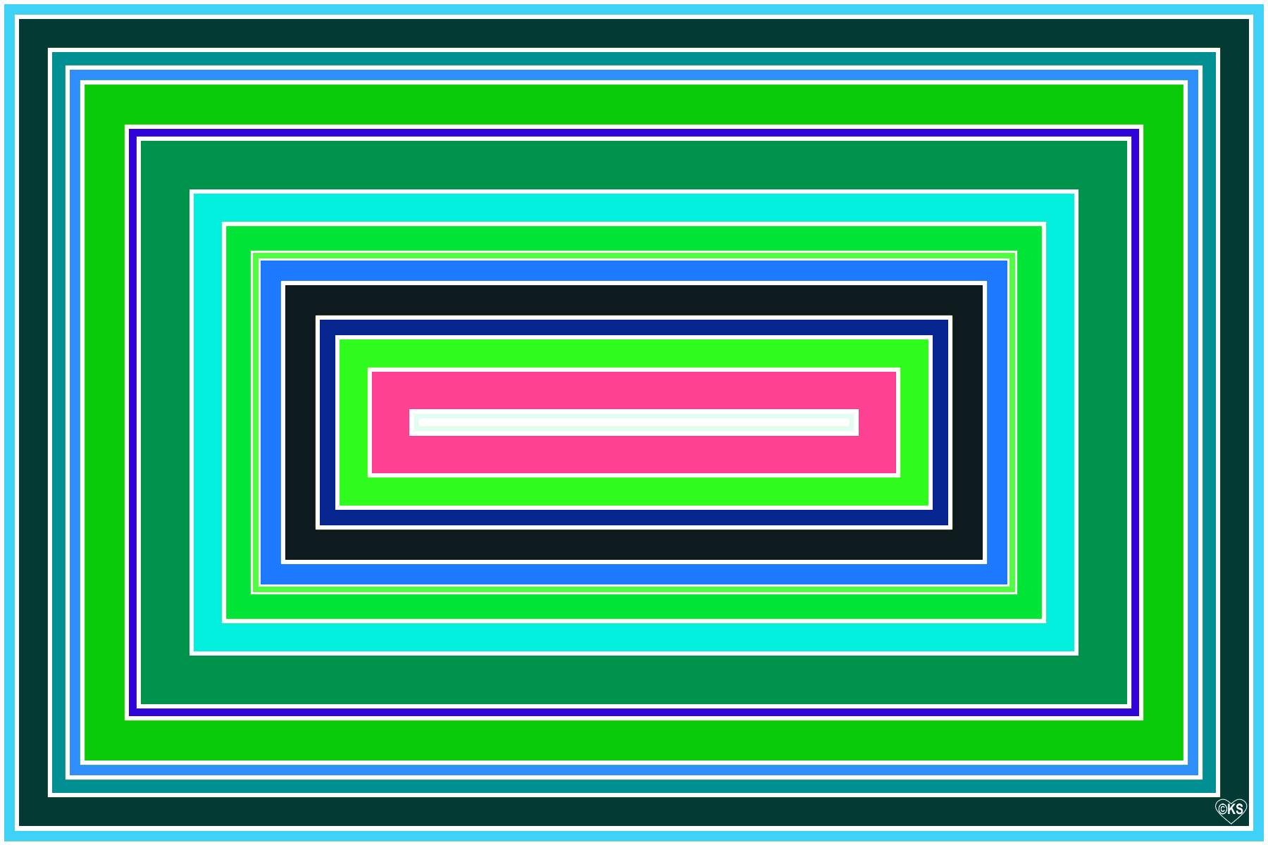 Jigsaw Puzzle | 600 pieces | Concentric Rectangles!! ~ H | Jigidi