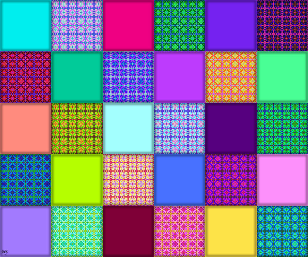 Solve Checkerboard!! ~ M jigsaw puzzle online with 80 pieces