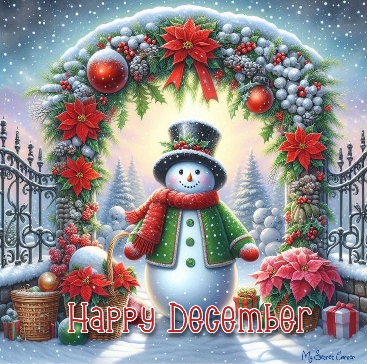 Solve Happy December jigsaw puzzle online with 49 pieces