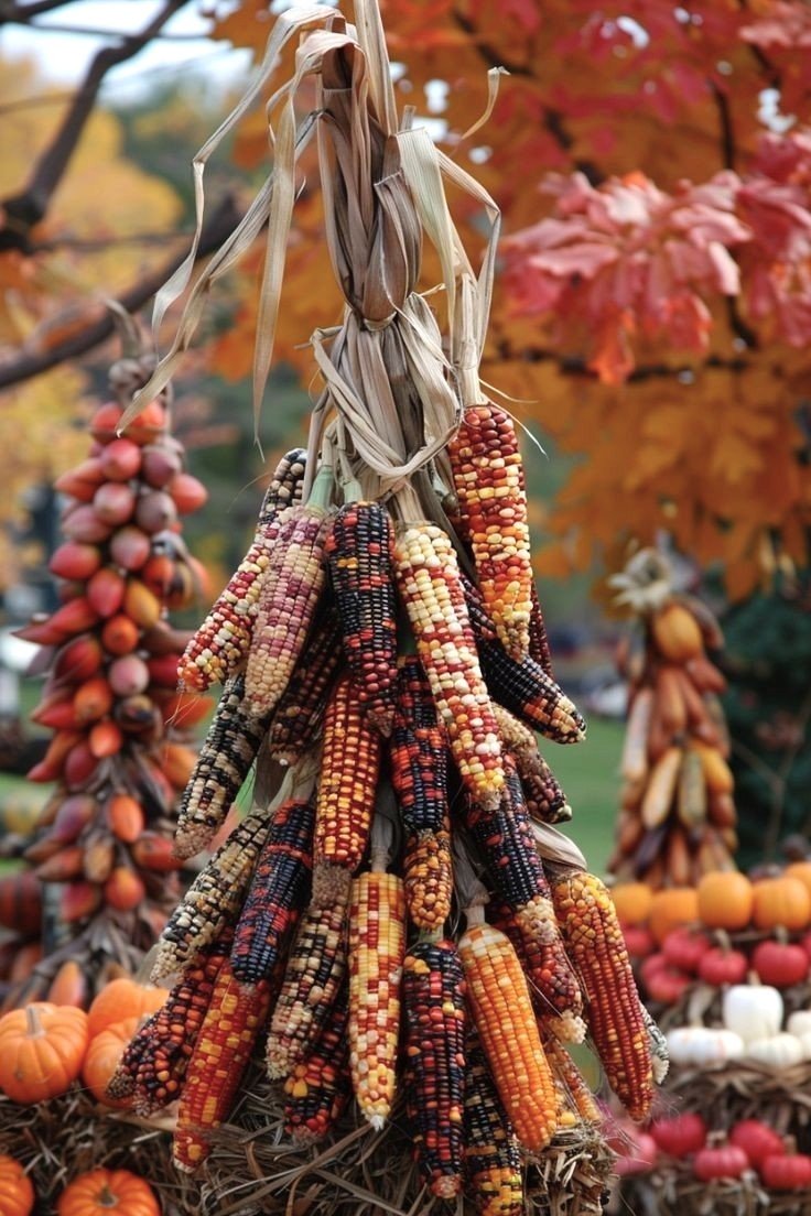 Solve Indian corn and friends jigsaw puzzle online with 117 pieces