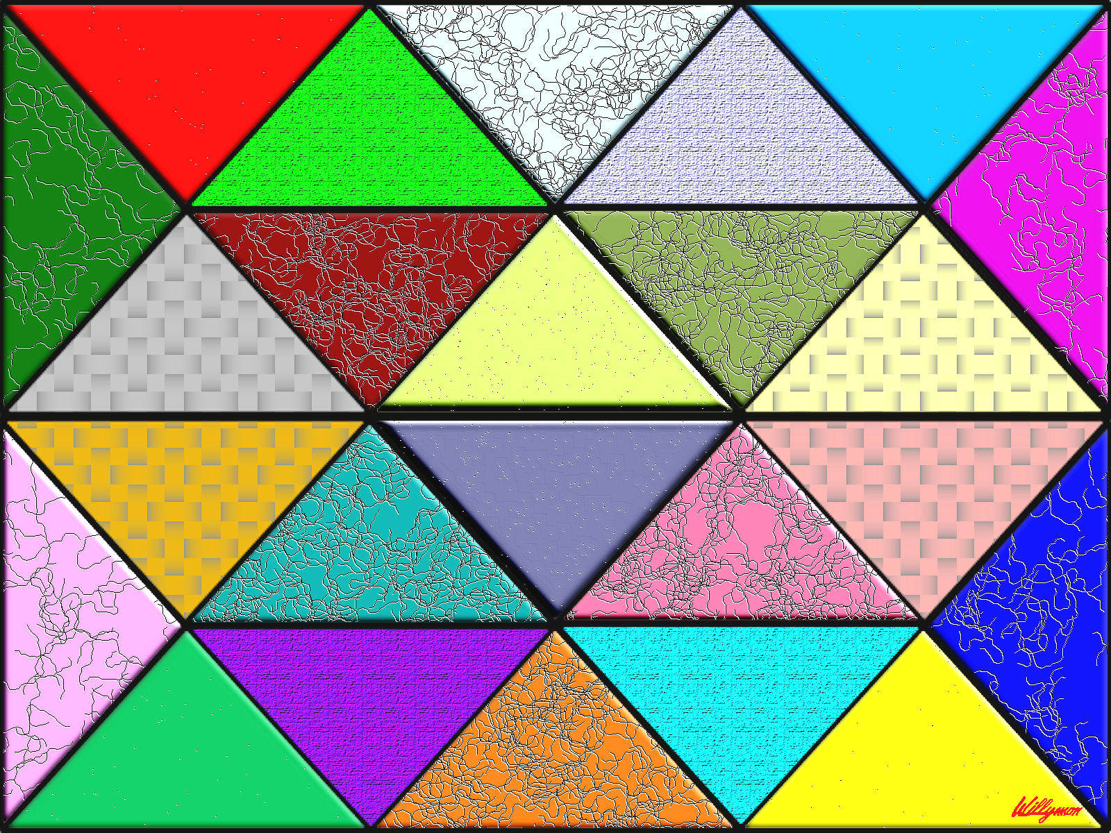 Solve triangles- 252 jigsaw puzzle online with 252 pieces