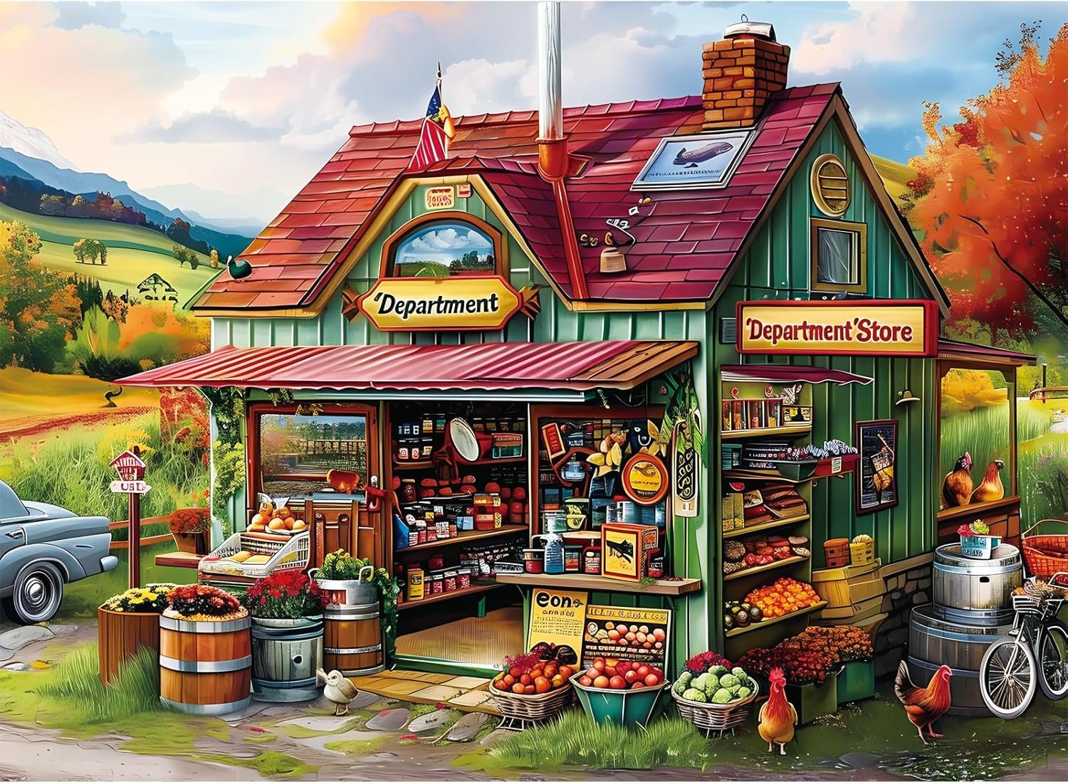 Solve Department Store jigsaw puzzle online with 88 pieces