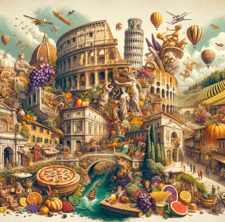 Solve Italian Culture jigsaw puzzle online with 121 pieces
