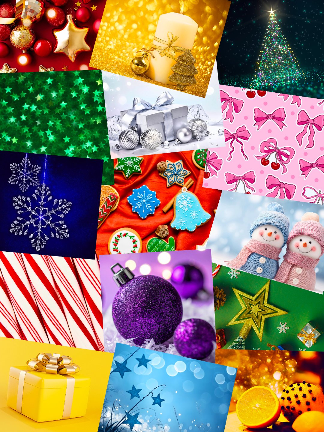 Solve Winter mashup jigsaw puzzle online with 154 pieces