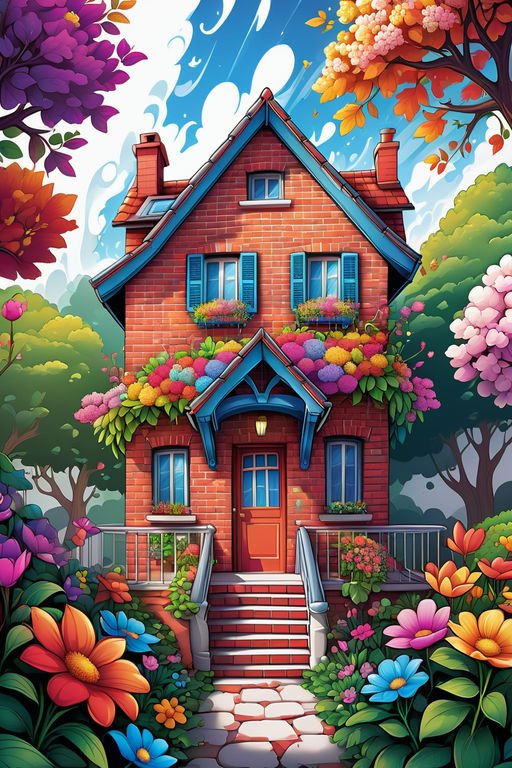 Solve Fun House. jigsaw puzzle online with 77 pieces