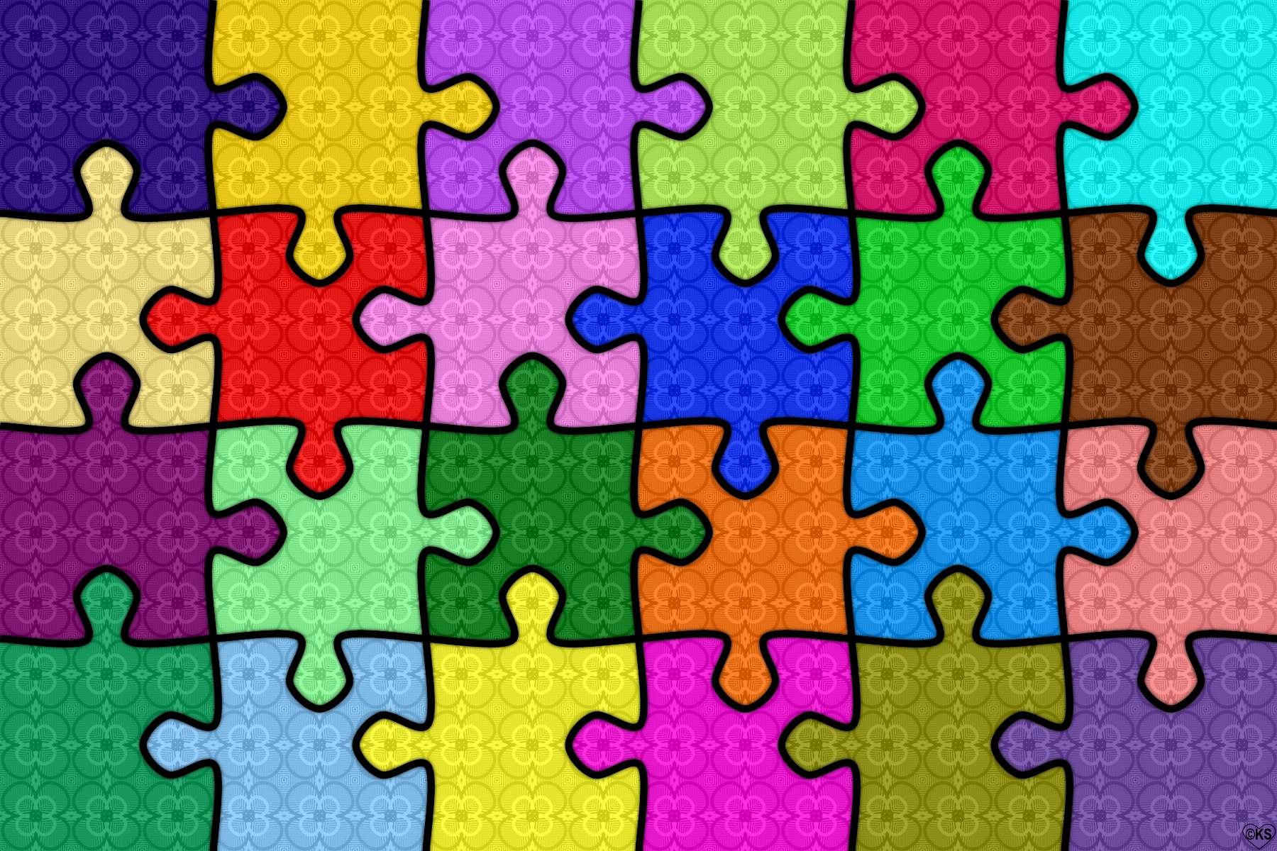 Solve Jigsaw Jigsaw!! ~ XL jigsaw puzzle online with 384 pieces