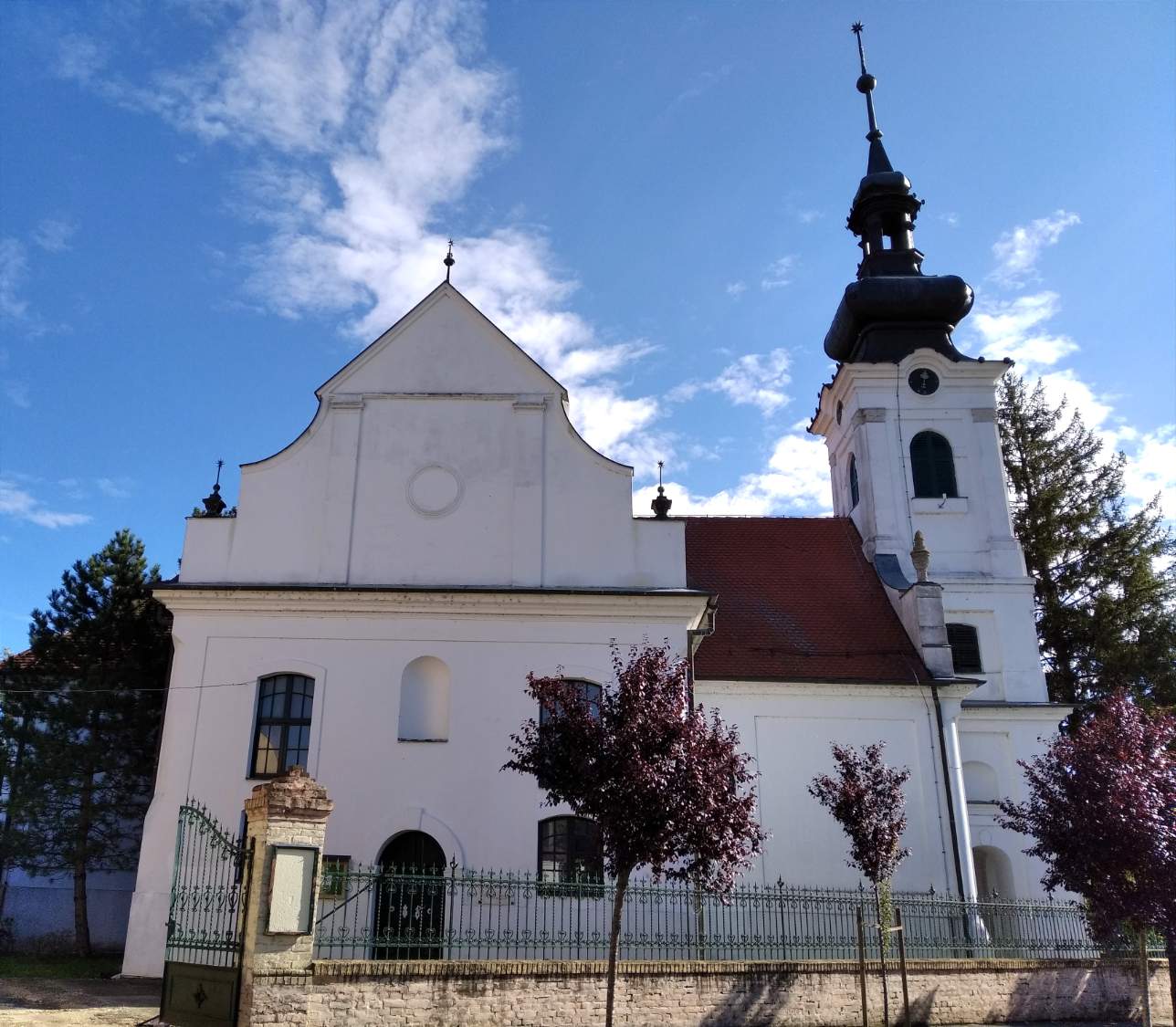 Solve church, Bilje - Kopačevo, Croatia jigsaw puzzle online with 42 pieces