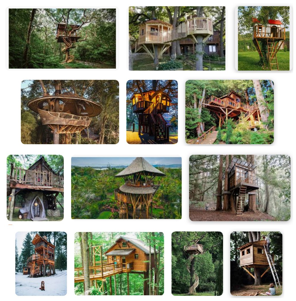 Solve Tree Houses are Not Just For Kids jigsaw puzzle online with 196 ...