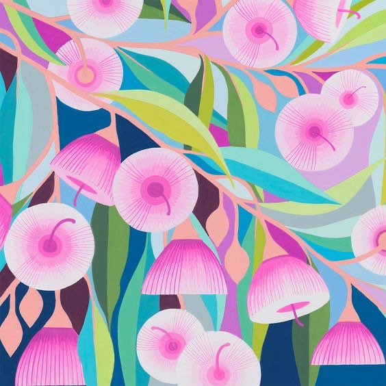 Solve Pink world jigsaw puzzle online with 25 pieces