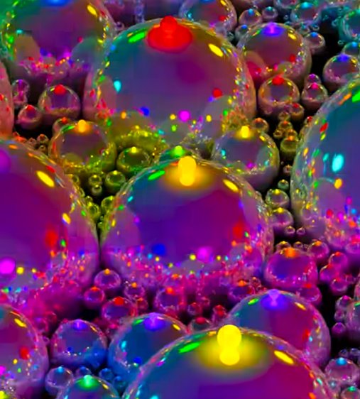Solve Bubbles jigsaw puzzle online with 72 pieces
