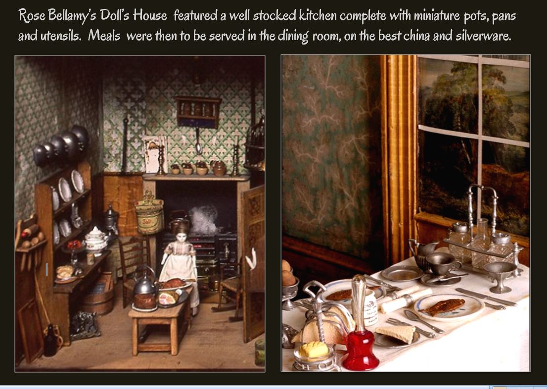 Solve Rose Bellamy's 1850s DOLL'S HOUSE Kitchen & Dining Room jigsaw ...