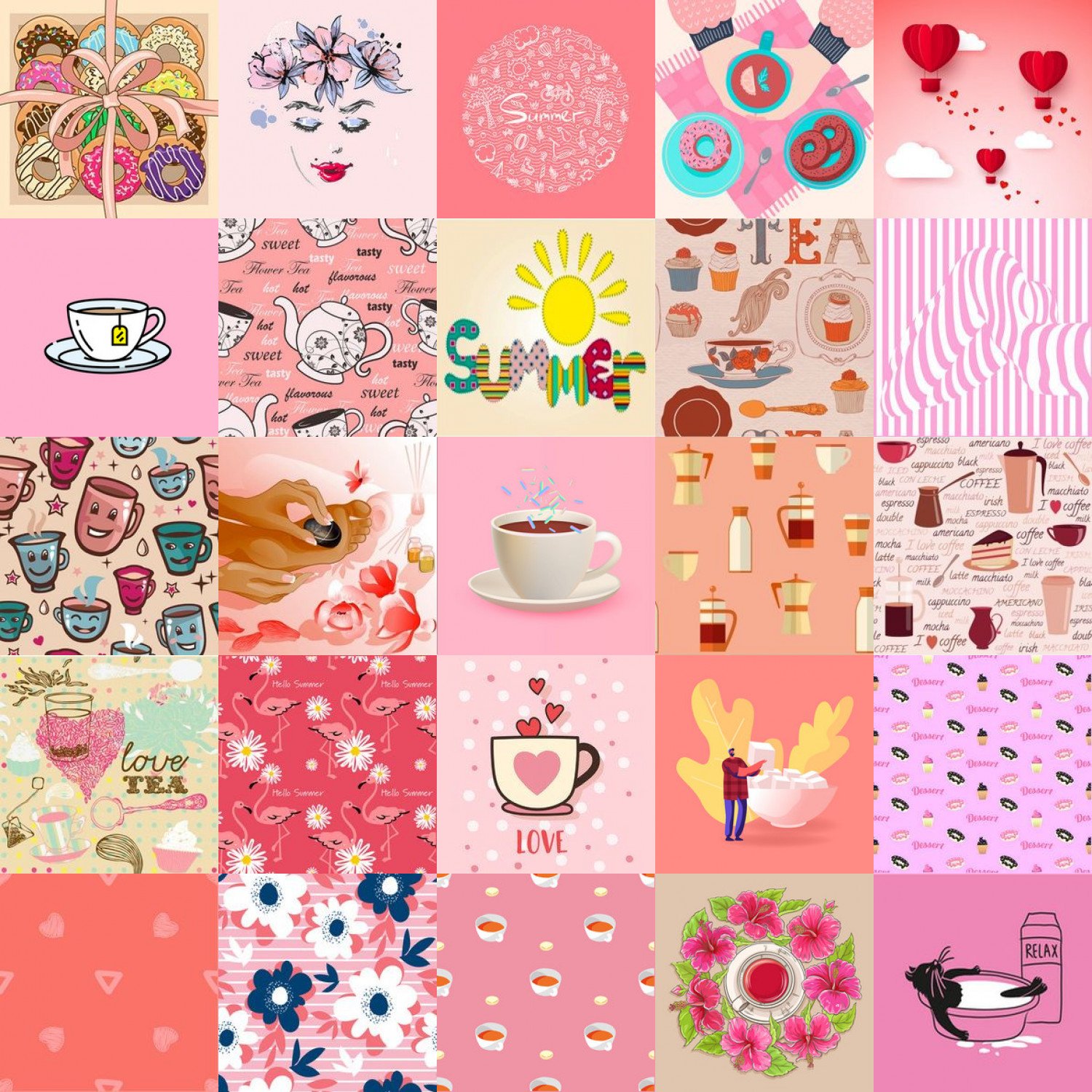 Solve More Pink 874 jigsaw puzzle online with 324 pieces