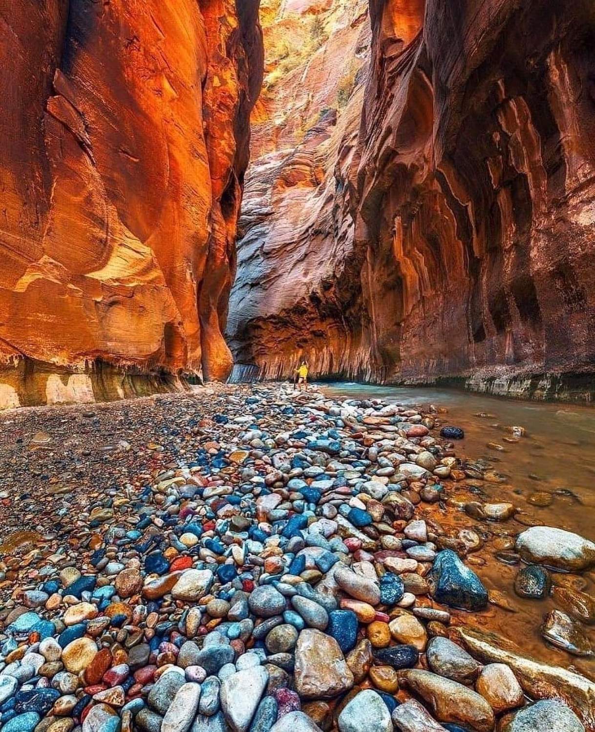 Solve Zion National Park Utah jigsaw puzzle online with 154 pieces