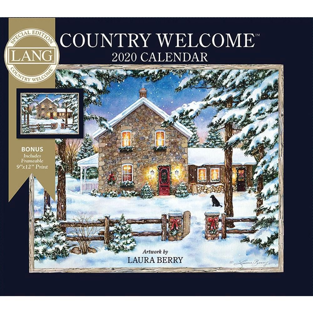 Solve LANG 2020 Wall Calendar Cover jigsaw puzzle online with 256 pieces