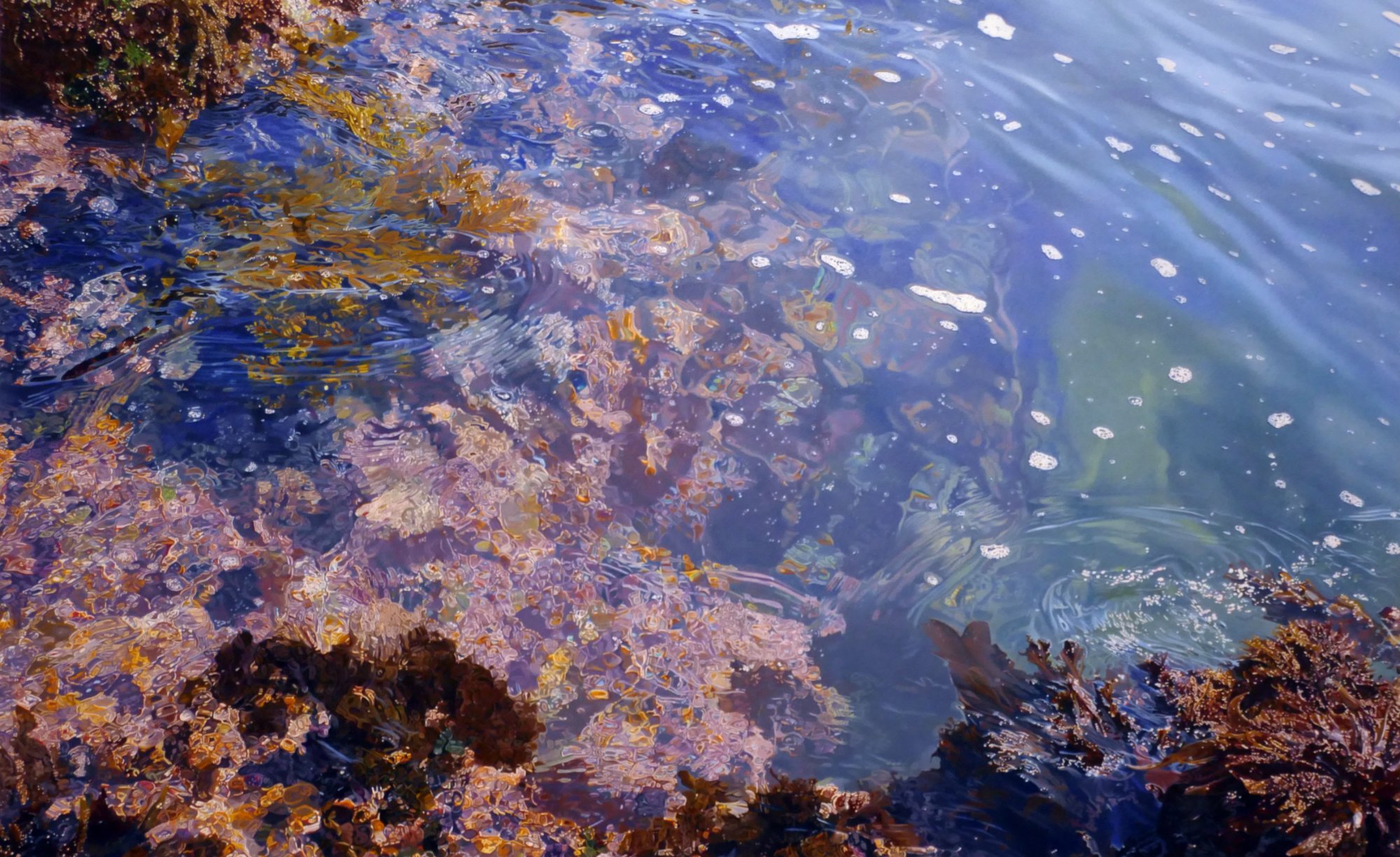 Solve Connie Jenkins oil on canvas jigsaw puzzle online with 84 pieces