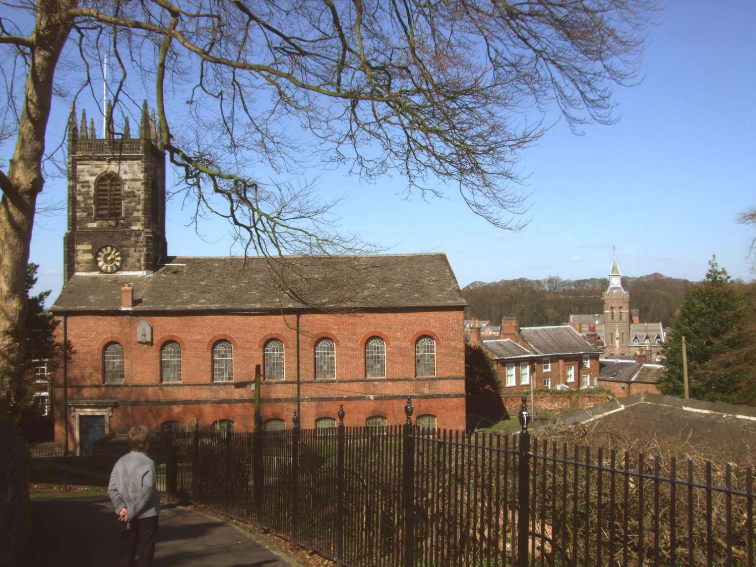 Solve St Peters with Town Hall and Town Wood, Congleton jigsaw puzzle ...
