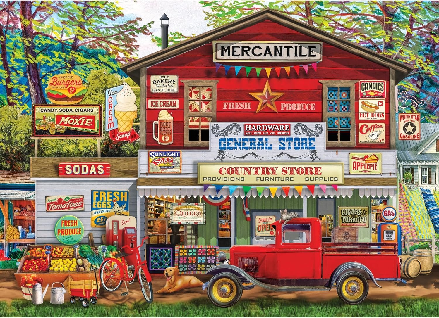 Solve Open For Business jigsaw puzzle online with 300 pieces