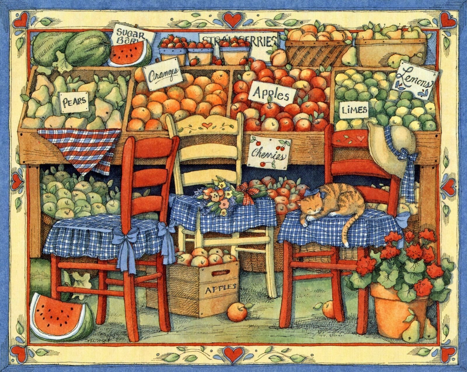 Jigsaw Puzzle | Susan Winget Art 2 | 63 pieces | Jigidi